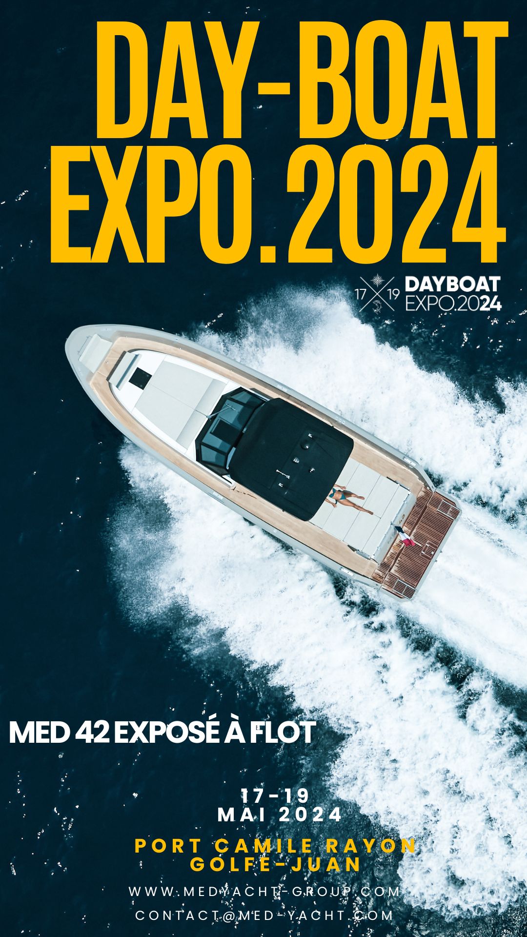 MedYacht participe au Day-Boat Expo 2024 à Golfe Juan - MEDYACHT