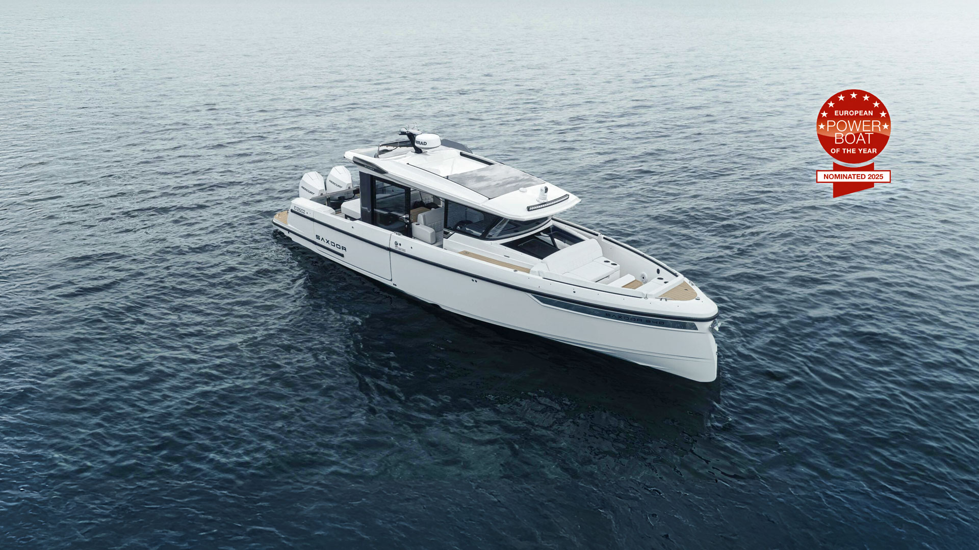 Le Saxdor 340 GTWA nommé pour le prix européen du bateau à moteur 2025 ...